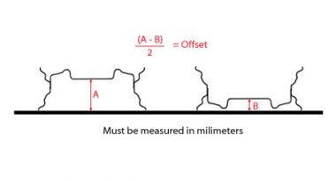 How to find the offset of a wheel rim from Western Towing