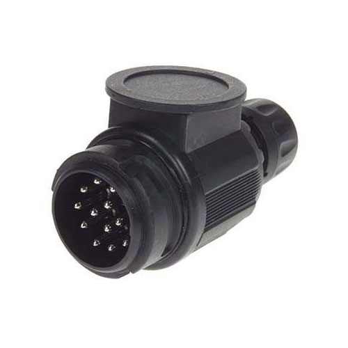 13pin Euro Caravan & Trailer Plastic Plug