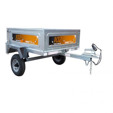Erde 153 light goods trailer ready to tow away or in kit form.