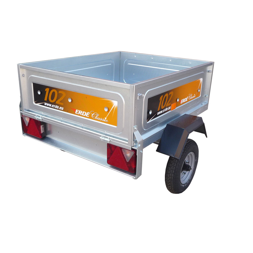 Erde model 102 light goods trailer