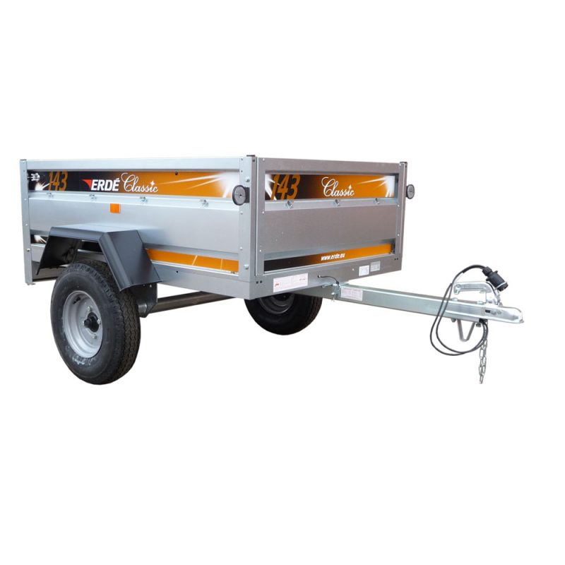 Erde model 143 light goods trailer