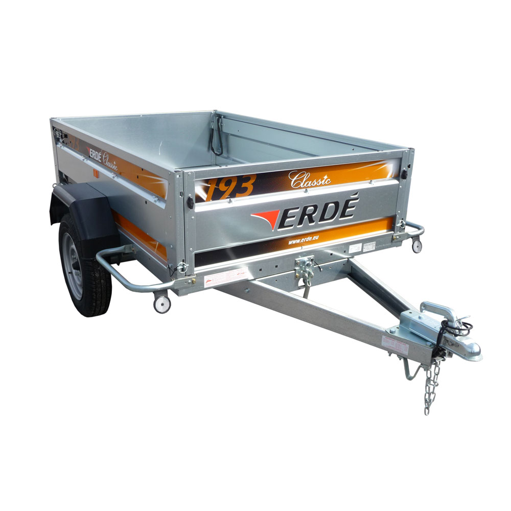 Erde model 122 light goods trailer