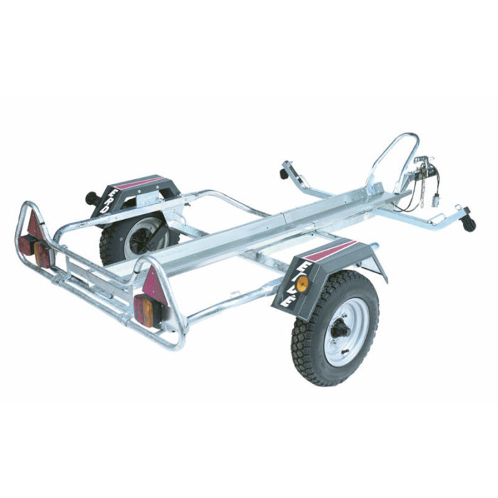 Erde model PM310 motorcycle trailer