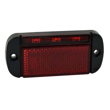 LED waterproof red rear marker light