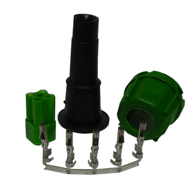 Right Hand rear light connector 5 Pin Plug - Green