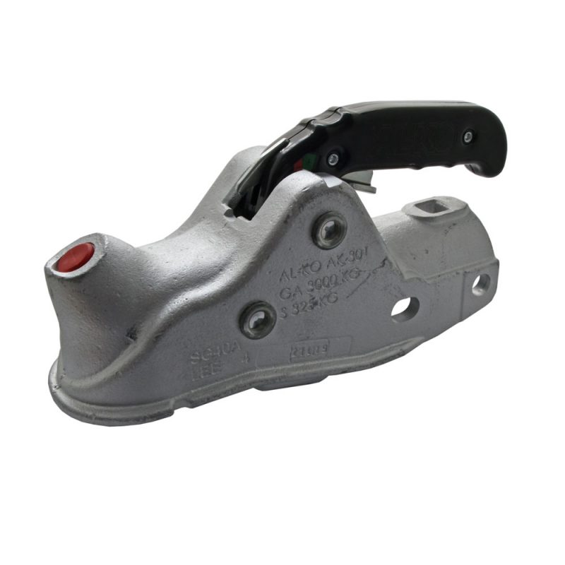 Secondary coupling for unbraked trailers