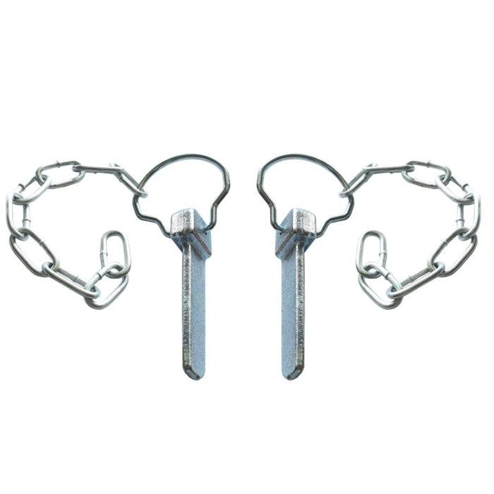 Sword Pin & Chains 16mm by 60mm long