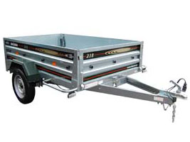 Daxara 218 Trailer and accessories