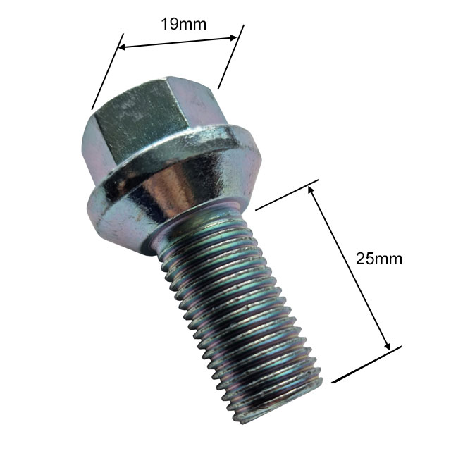 Wheel bolt M14 for Ifor Williams Trailers for sale from Western Towing
