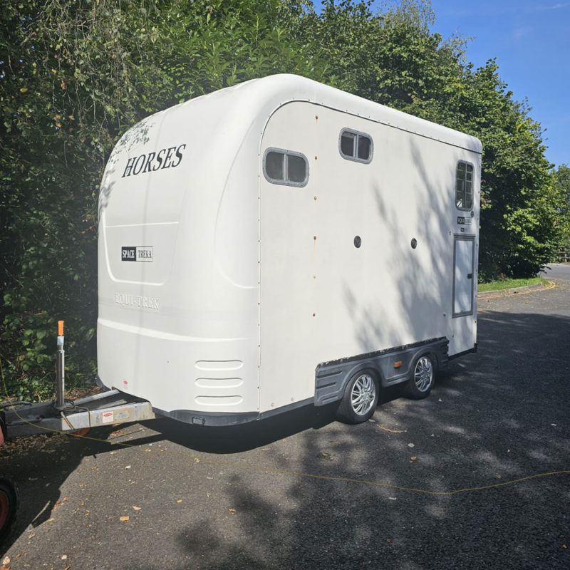 Equi-Trek Space Trek L horse box trailer in Devon at Western Towing