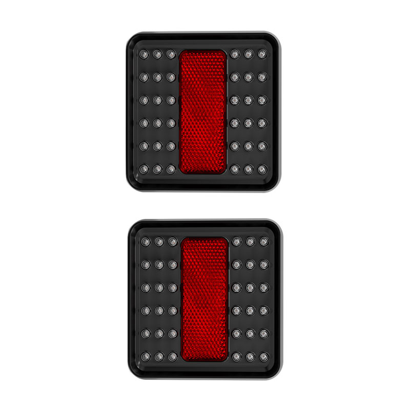 Compact Square Combination Lamp (pack of 2) - Western Towing