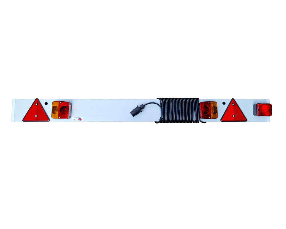 5ft Trailer Lighting Board, 10m of Cable with Fog - Western Towing