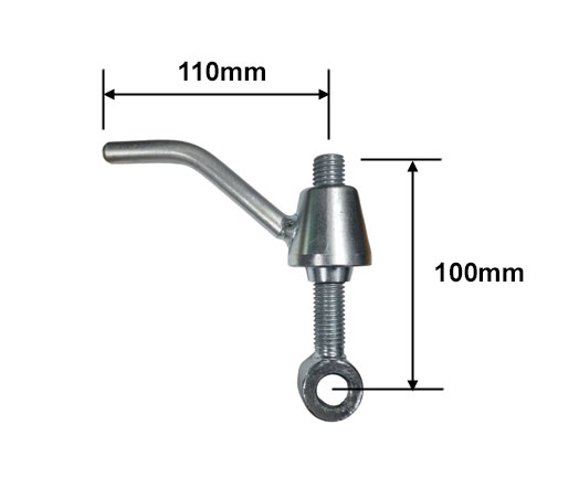 Ramp Fastener Handle and Eye Bolt from Western Towing